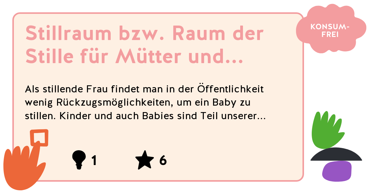 Stillraum bzw. Raum der Stille für Mütter und Ruhesuchende – Alle für ...